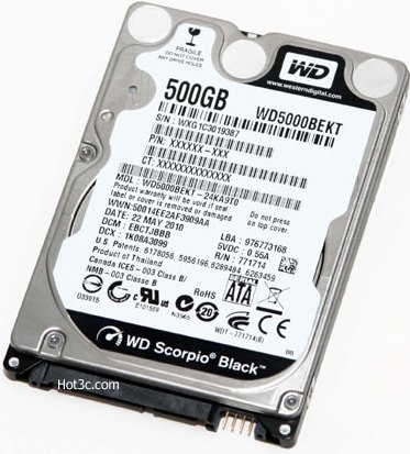 WD Scorpio Black 2.5吋硬碟實測 - [哈燒王 Hot3c]