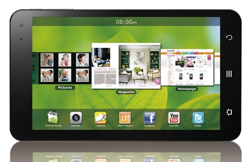 Android 2.3 台灣大 七吋 myPad P2上市 - [哈燒王 Hot3c]