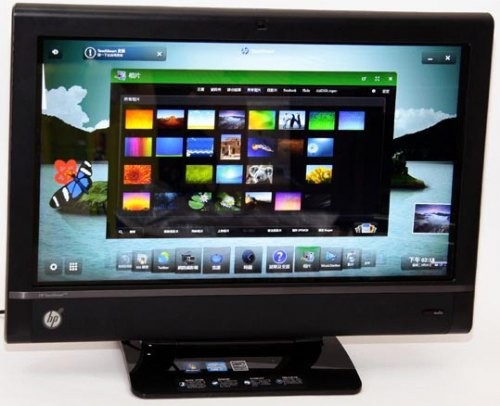 觸控美型 AIO HP TouchSmart 610 評測 - [哈燒王 Hot3c]
